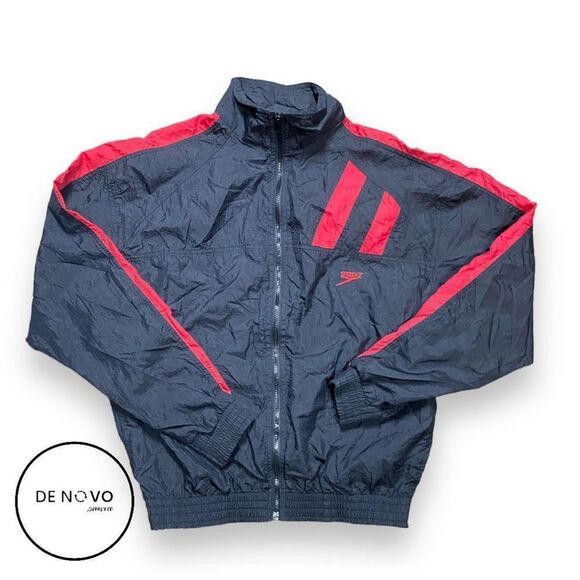 Speedo | Jackets & Coats | Speedo Mens Vintage Full Ziplightweight ...